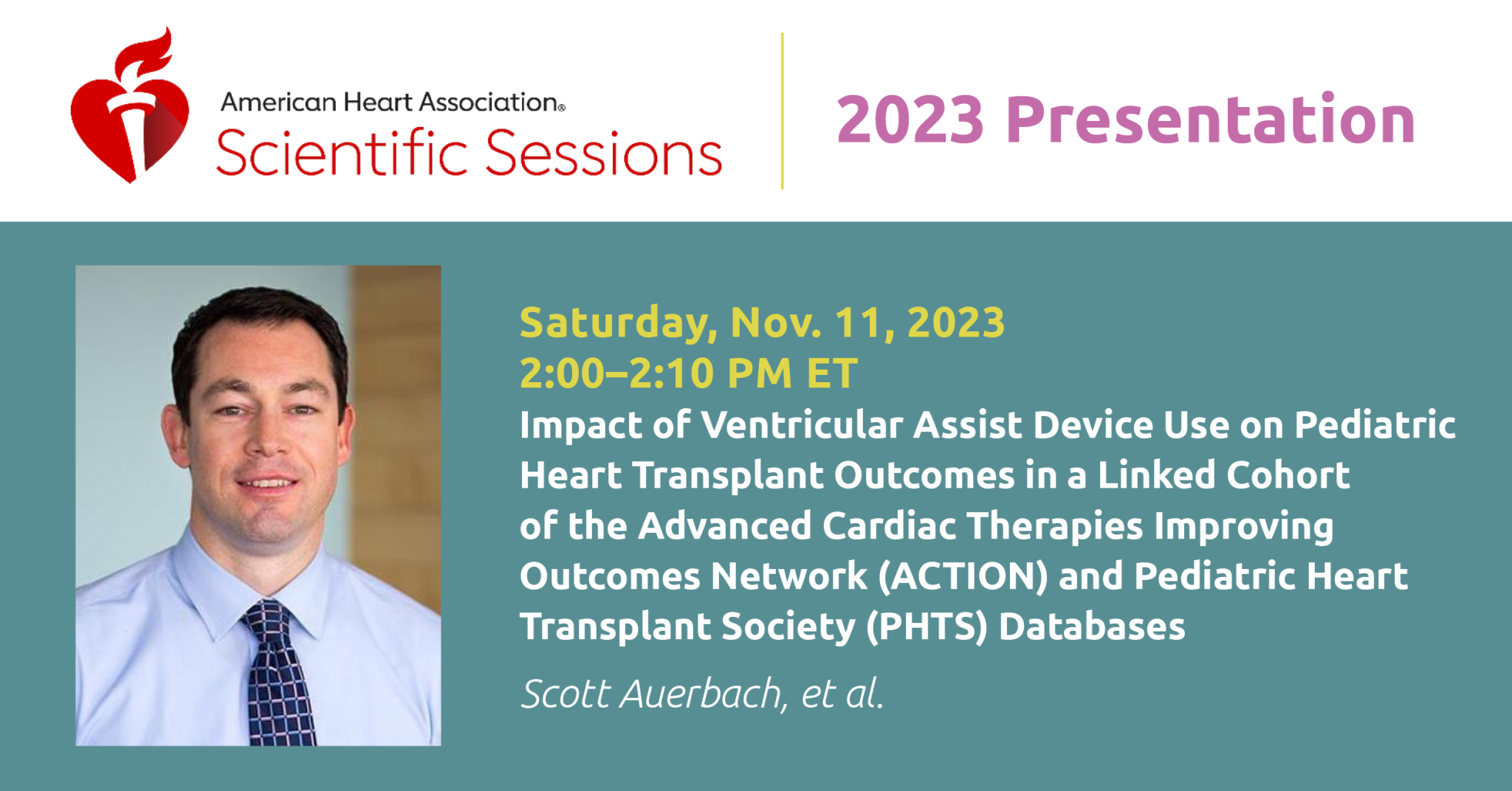 ACTION @ 2023 AHA Scientific Sessions - Advanced Cardiac Therapies ...